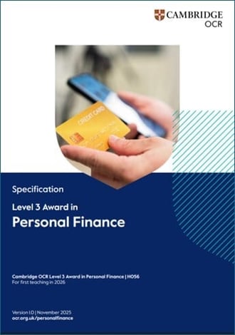 Level 3 Certificate in Personal Finance