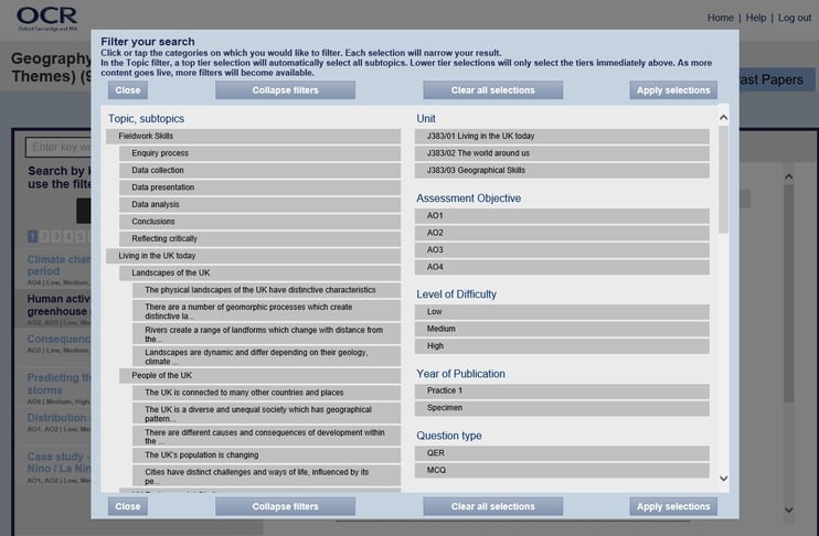 Geography-ExamBuilder