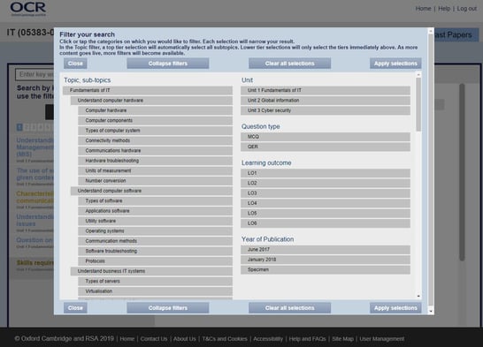 Computing - ExamBuilder