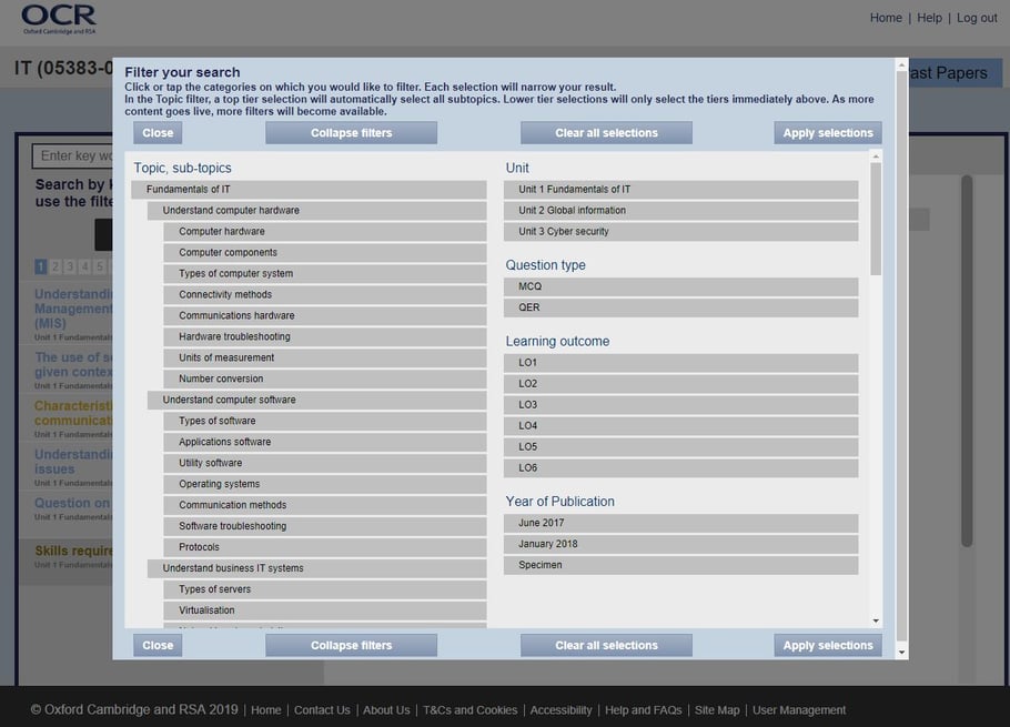 Computing - ExamBuilder